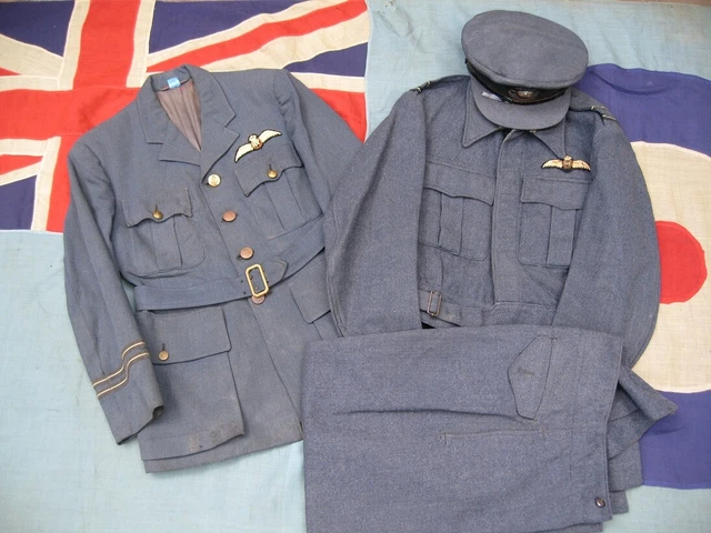 FANTASTIC ORIGINAL SET to WWII RAF Flight Lieutenant Pilots Grouping ...