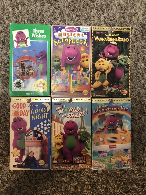 6 BARNEY VHS Lot Classic Collection RARE EUR 16,82 - PicClick DE