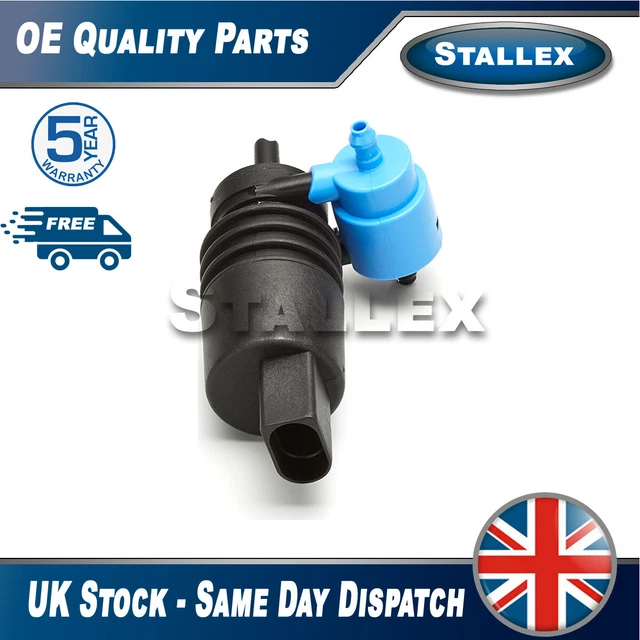 STALLEX WINDSCREEN WASHER Pump Front Rear Fits VW Transporter Caravelle ...
