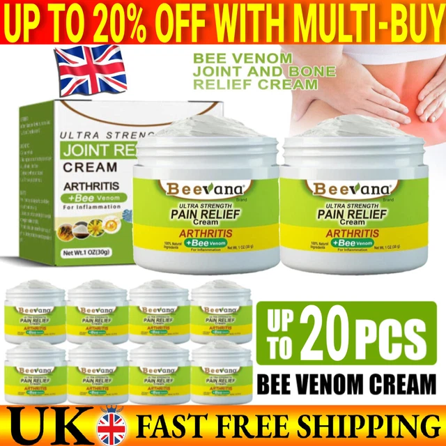 1-20BEEVANA BEE VENOM crema ossea terapia articolare veleno d'api crema ...