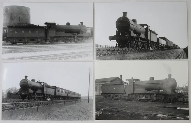 4 LNER EX GNR J6 0-6-0 Loco Photos - ex Great Northern Railway - Lot ...