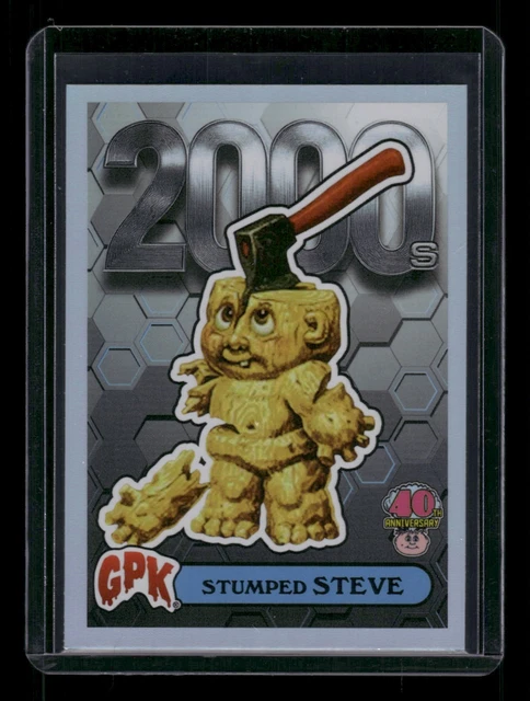 STUMPED STEVE 2025 Topps Worst of Garbage Pail Kids 40th GPK Eras #ERA ...