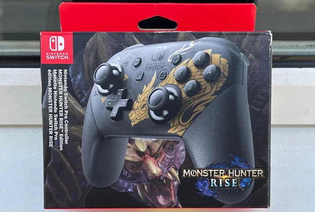 NINTENDO SWITCH PRO Controller Monster Hunter Rise™ Edition **Brand New ...