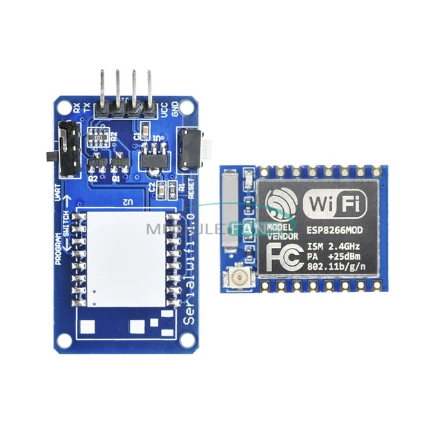 ESP8266 ESP-07 V1.0 TTL Serial Wifi Board Transceiver Wireless Adatper ...