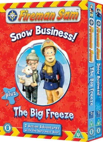 FIREMAN SAM SNOW BusinessThe Big Freeze (2007) Fireman Sam Region 2 DVD Like New £49.99 ...