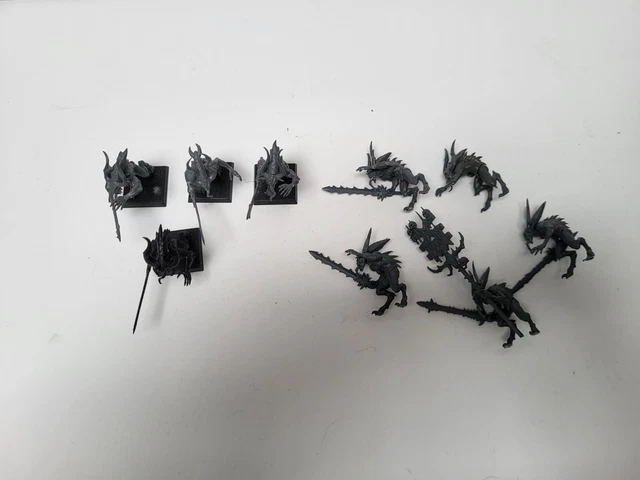 20 BLOODLETTERS KHORNE Chaos Daemons NO BOX Warhammer 40K Sigmar Combat ...