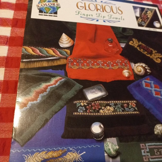 😇 TRUE COLORS Glorious Finger Towel Cross Stitch Pattern Gary Hanner ...