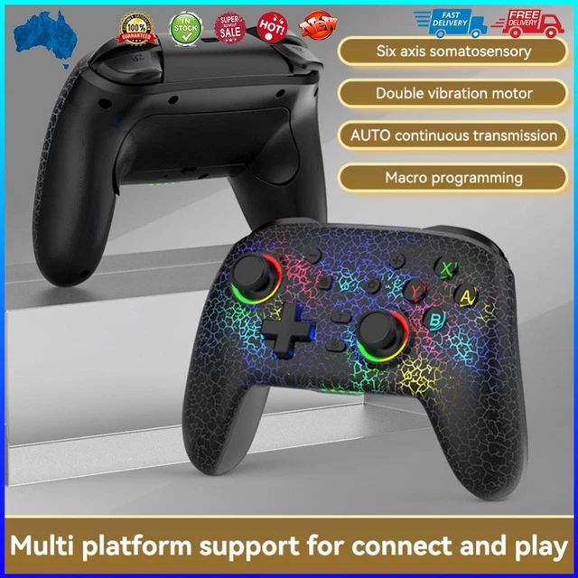CONSOLE CONTROLLER PROGRAMMABLE Gaming Remote Joystick for Switch ...