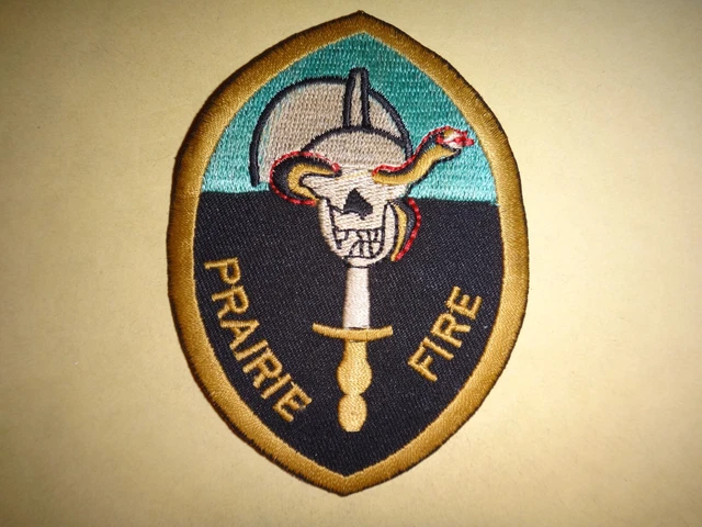 US 5TH SPECIAL Forces Grp MACV-SOG PRAIRIE FIRE Guerre du Vietnam patch ...