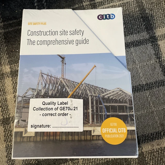 CITB GE700 CONSTRUCTION Site Safety Comprehensive Guide Publication ...