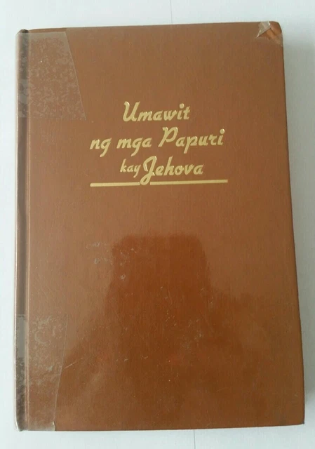 UMAWIT NG MGA Papuri Kay Jehova Sing Praises Tagalog 1986 $13.99 ...