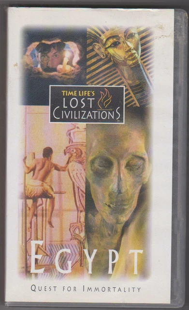 TIME LIFES LOST Civilizations Egypt Vhs Video Cassette £1.00 - PicClick UK