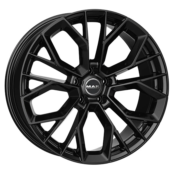 ALLOY WHEEL MAK Stilo-D For Porsche Macan Turbo 10X21 5X112 Gloss Black ...