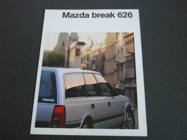 MAZDA 626 BREAK brochure catalogue document poster - édition 09/1988 ...