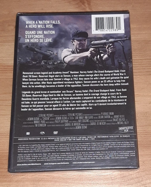 CHOSEN (DVD, 2016, BRAND NEW) Luke Mably, Ana Ularu, Harvey Keitel ...