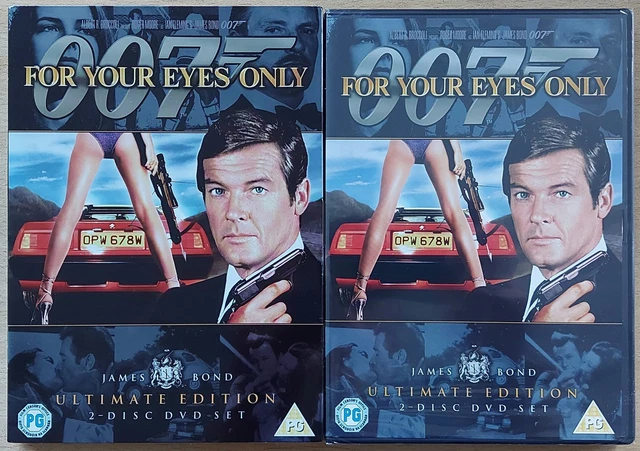 FOR YOUR EYES Only - Ultimate Edition (2-Dvd Set, 2006) *New/Sealed ...