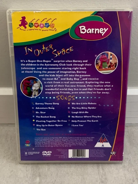 BARNEY IN OUTER Space DVD Region 2 PAL Rare VHTF $180.00 - PicClick AU