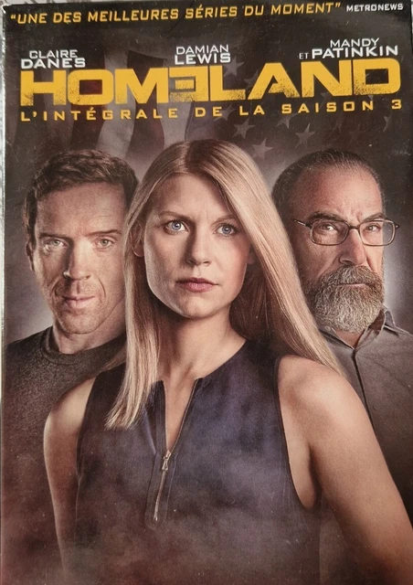 COFFRET DVD DE l'intégrale de la saison 3 de la série HOMELAND EUR 9,99 ...