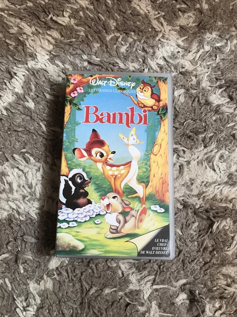 VHS DISNEY BAMBI EUR 5,00 - PicClick FR
