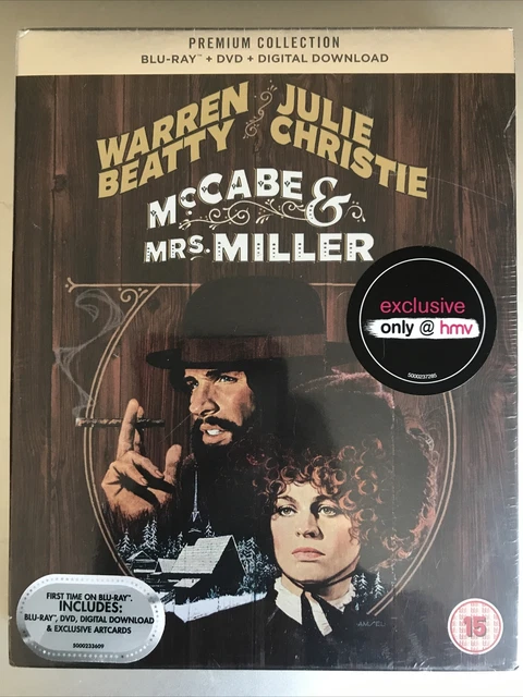 BLU-RAY MCCABE & Mrs Miller Premium Dual Exclusive Edition Brand New ...