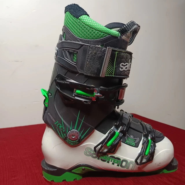 SALOMON QUEST X100 Biovent Alpine Ski Boots 100 Energizer 26/26.5 308mm ...