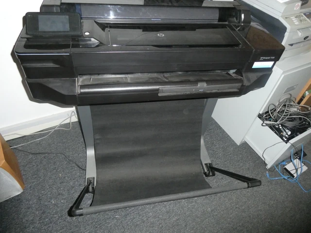 HP DESIGNJET T520 24 Inch/A1 Printer/Plotter With Stand, Media Basket ...