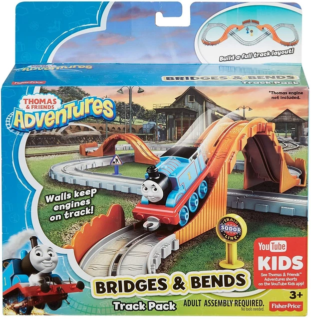 THOMAS & FRIENDS Adventures Bridges & Bends Track Pack Thomas the Tank ...
