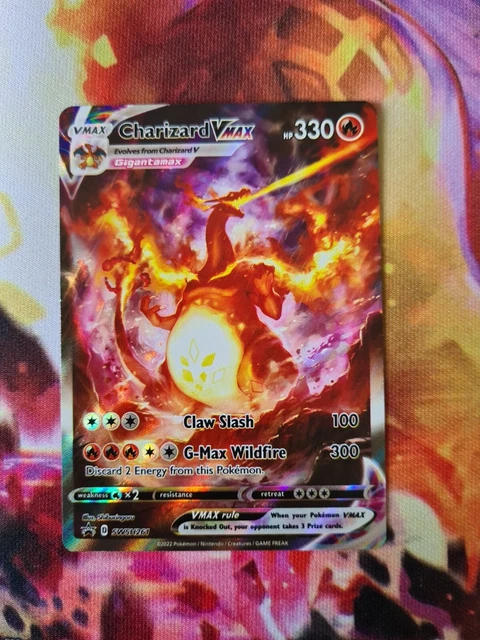POKÉMON TCG CHARIZARD VMAX SWSH Black Star Promos SWSH261 Holo Promo ...