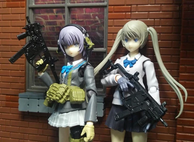 J2-06 1/12 SCALE Gun Accessory KRISS Vector SMG Model for Shf 6" Figure ...