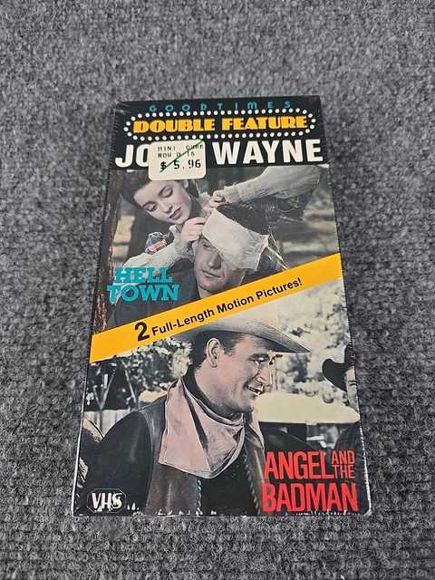 GOODTIME DOUBLE FEATURE John Wayne (Brand New VHS Tape) £7.79 - PicClick UK