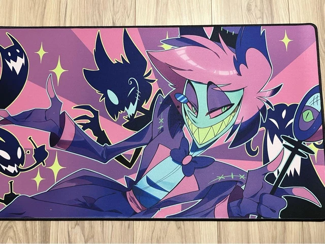 UNUSED HAZBIN HOTEL Neon Alastor Playmat £301.72 - PicClick UK