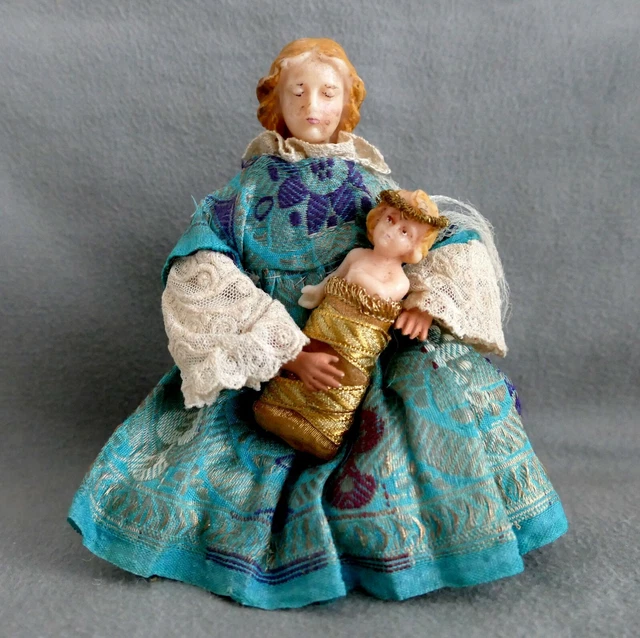 VERY RARE GERMAN Virgin Mary With Baby Jesus ca.1880-1890 £450.00 ...