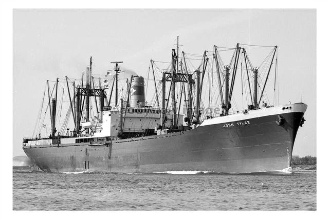 MC5048 - AMERICAN Waterman SS Co Cargo Ship - John Tyler - photograph ...