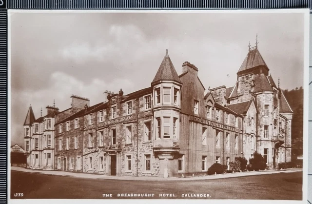 OLD POSTCARD CALLANDER The Dreadnought Hotel £7.37 - PicClick UK