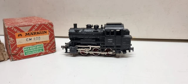 MARKLIN LOCOMOTIVE A Vapeur CM 800 Échelle HO EUR 25,00 - PicClick FR