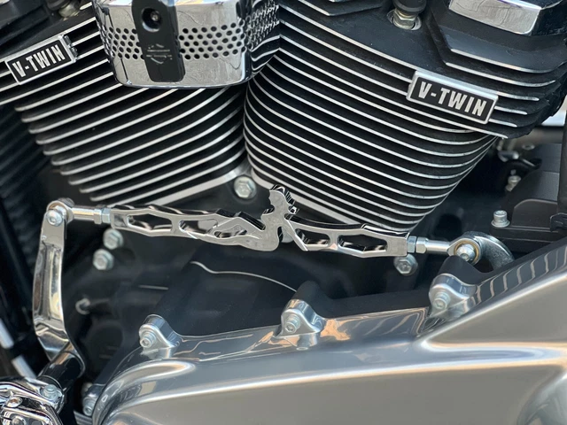 HARLEY SPICY GIRL Gear Shift Linkage aluminium en 230 mm accessoires ...