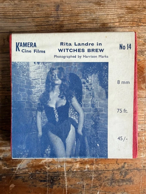 KAMERA PAM GREEN Witches Brew 8mm cine film box only fine no film £16. ...