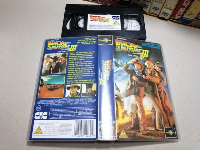 BACK TO THE FUTURE 3 (1990) - Rare Universal CIC VHS release - Sci-Fi ...