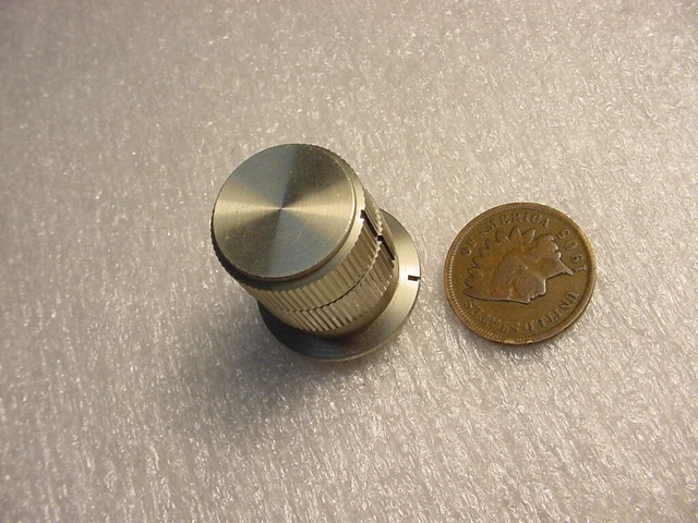 PIONEER SX-828 RECEIVER 22mm EOM 2-PARTS CO-AXIAL CONTROL KNOB (rare ...