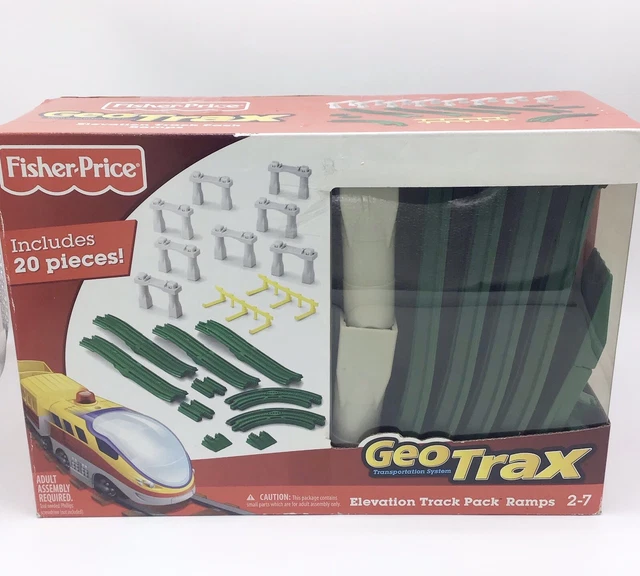 Gravitrax Extension FISHER-PRICE GEOTRAX RAIL & Road System Elevation ...