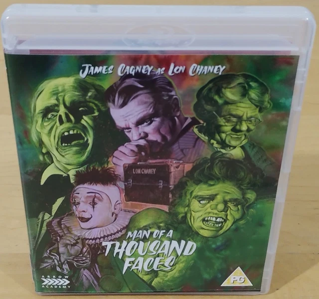 MAN OF A Thousand Faces Blu-Ray PAL In Mint Condition Horror Arrow £13. ...