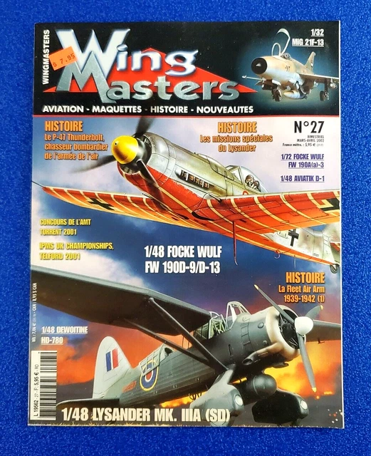 WING MASTERS NO. 27 Focke Wulf Fw 190D-9/D-13, March April 2002 ...