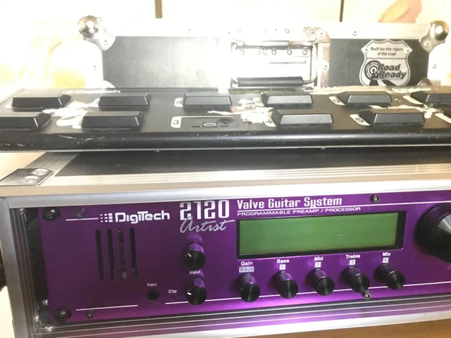 DIGITECH 2120 ARTIST Valve Programmable PreAmp / Processor & Remote ...