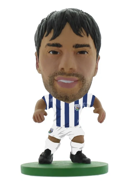 SOCCERSTARZ SOC341 WEST Brom Claudio Yacob Classic Home Kit Figures EUR ...