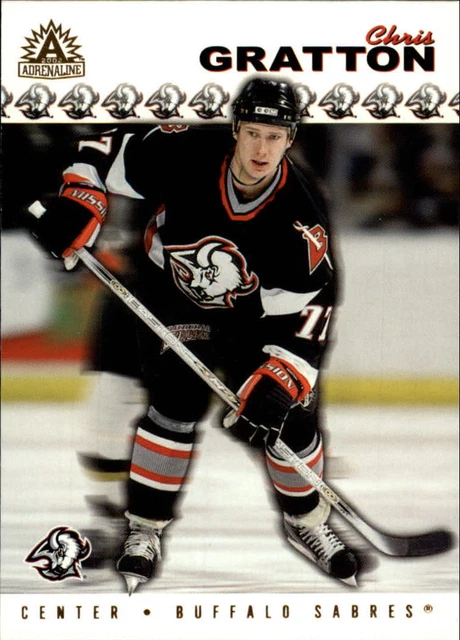 CARTE DE HOCKEY 2001-02 Pacific Adrénaline Buffalo Sabres #22 Chris ...