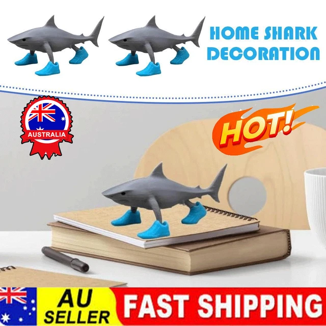 TRALALERO TRALALA DESK Decor, Italian Brainrot Shark Meme Figure, Shark ...