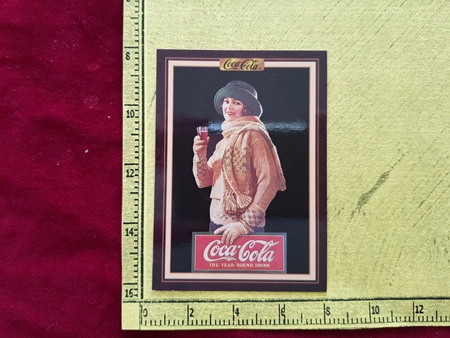 COCA COLA CARD Rare Ed. Original U.s.a. 3 Series Checklist New Mint ...