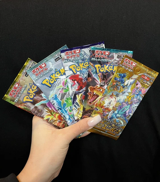 POKEMON - S12A SV3 SV3a SV5M SV5k Boosters - New & Sealed - Japanese ...