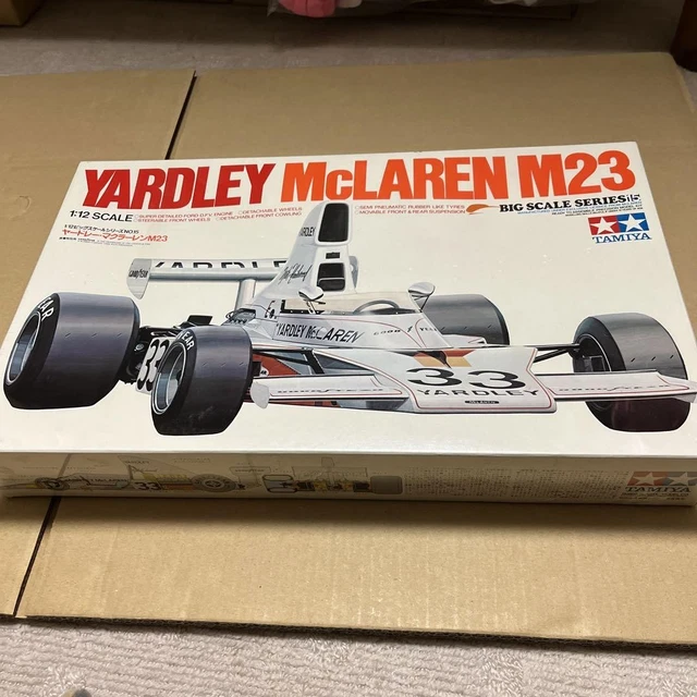 TAMIYA 1/12 SCALE Yardley McLaren M23 Model Kit Vintage Shrink Pack £231.83 - PicClick UK
