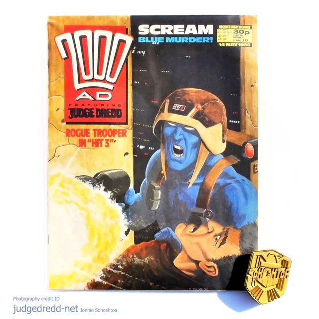 2000AD PROG 574 Judge Dredd Comic Very Good to Excellent Condition (A ...